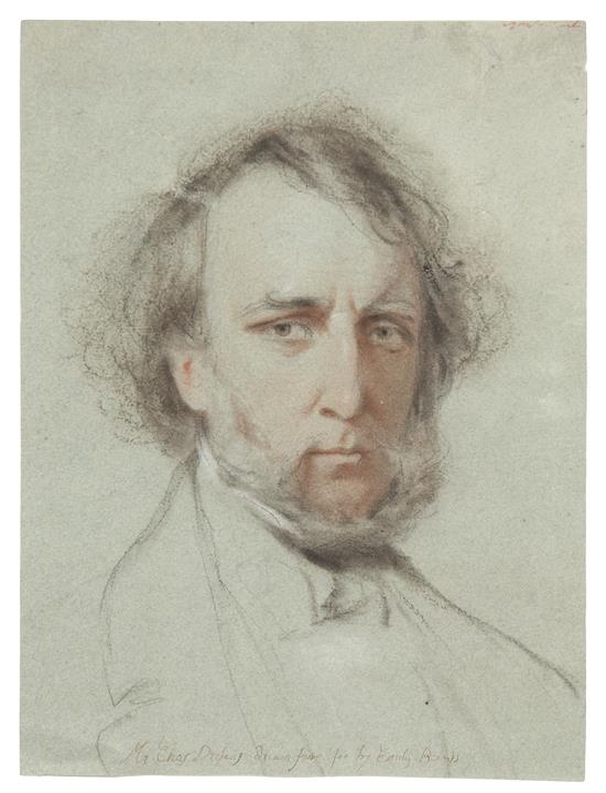 Emily Banks | Portrait of Charles Dickens | MutualArt