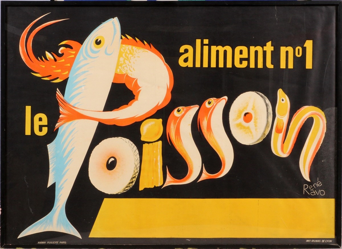 René Ravo | LE POISSON (1955) | MutualArt