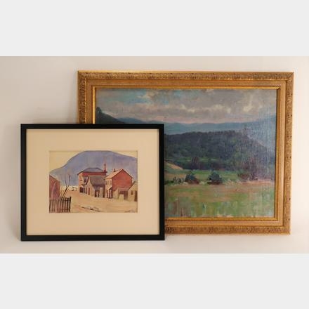 Kenneth Frazier | 3 works, The Field (1924) | MutualArt