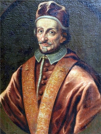 Roman School, 17th Century | Portrait des Papstes Clemente IX | MutualArt