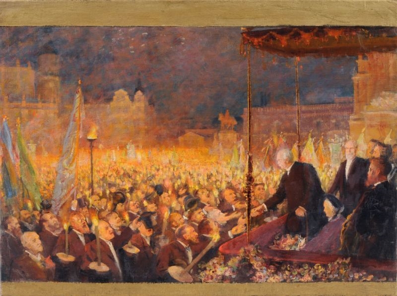 Ernst Max Pietschmann | Woman in profile facing left with a flower in ...