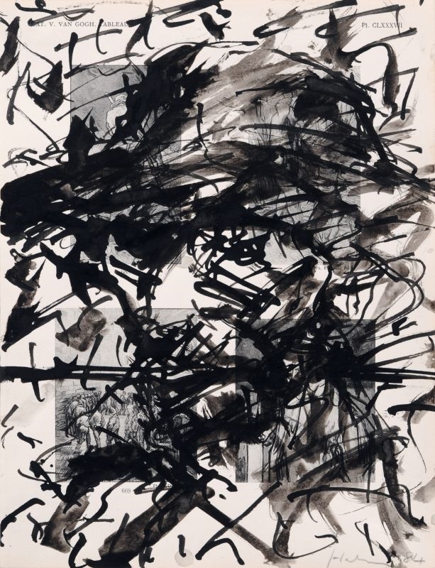 Friedemann Hahn | Kopf nach van Gogh (1985) | MutualArt