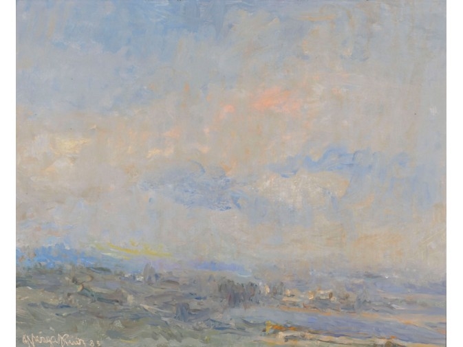 Guillermo Vargas | Paisaje de costa (1983) | MutualArt