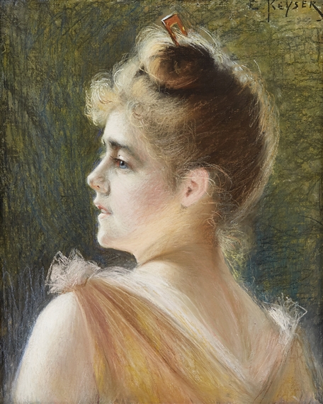 Elisabeth Keyser | Parisisk dam | MutualArt