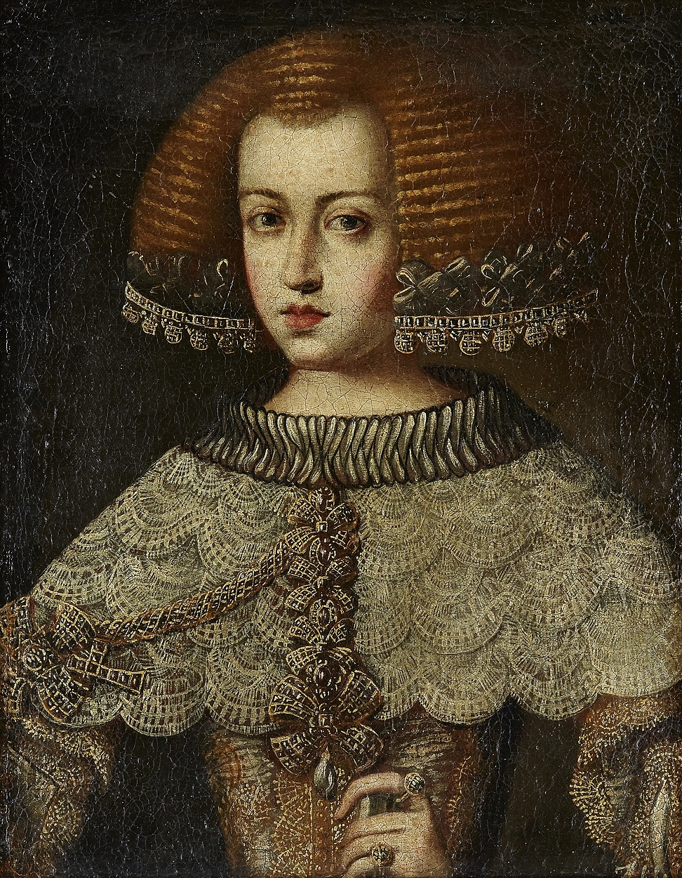 Spanish School, 17th Century | Portrait of an Infanta | MutualArt
