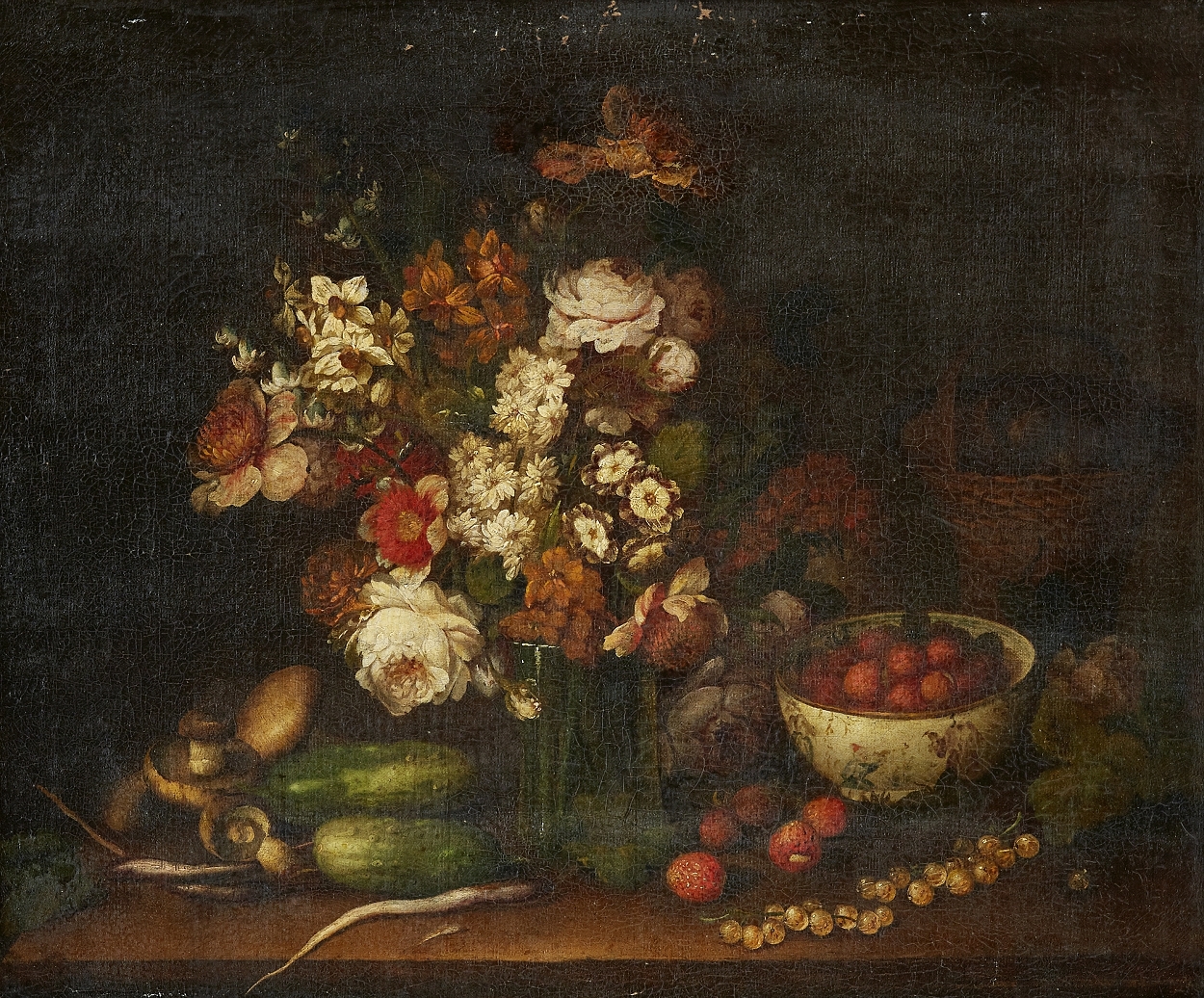 Louis Vidal | Still life with flowers | MutualArt