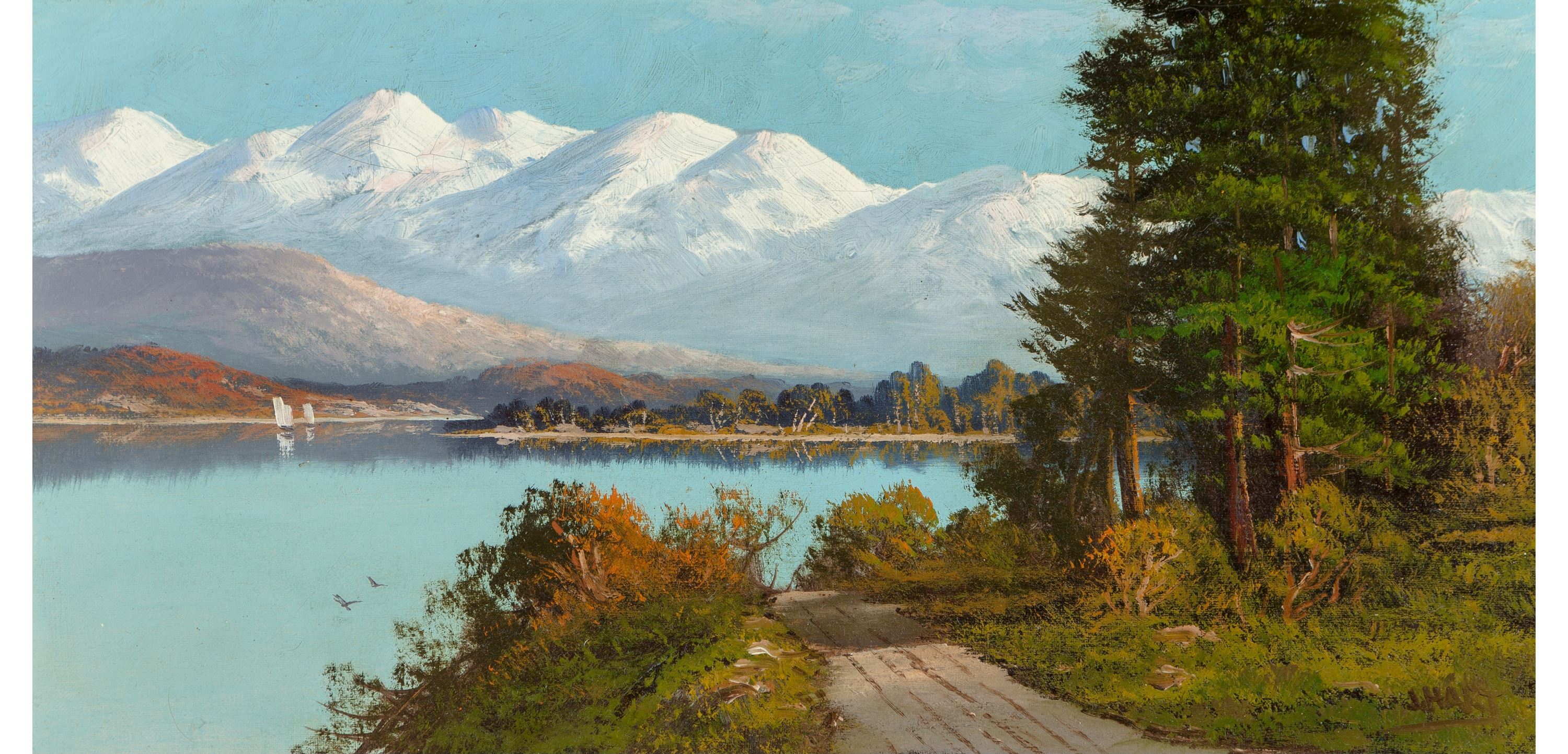 Joseph John Englehart | THE INDIAN ENCAMPMENT | MutualArt