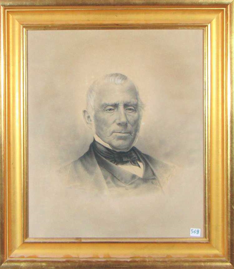 James Franklin Gilman | Portrait of William Atkinson (1875) | MutualArt