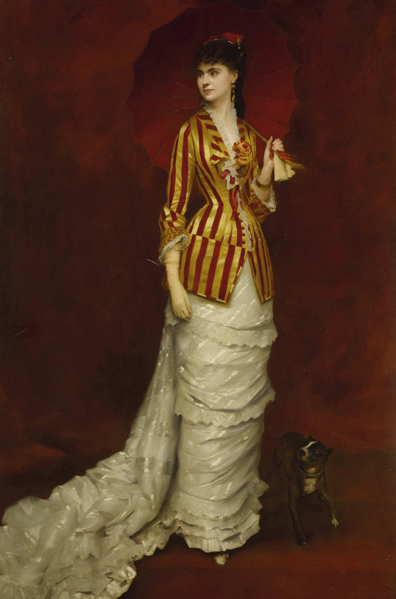 Edouard Alexandre Sain | Ritratto della Contessa Marie Louise Caroline ...