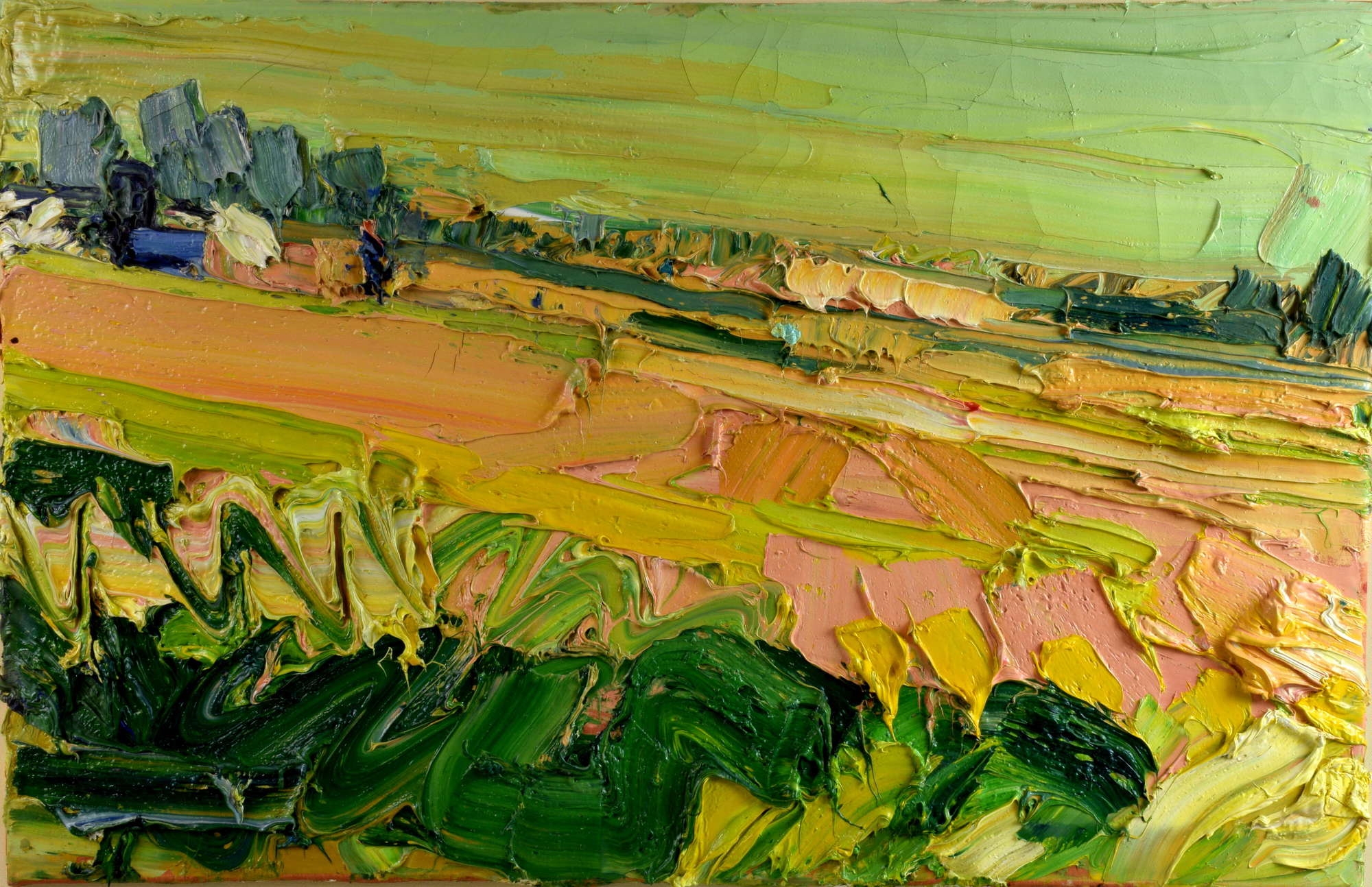 George Rowlett | Yellow Datura and Red Pelargoniums (1990 - 1991 ...