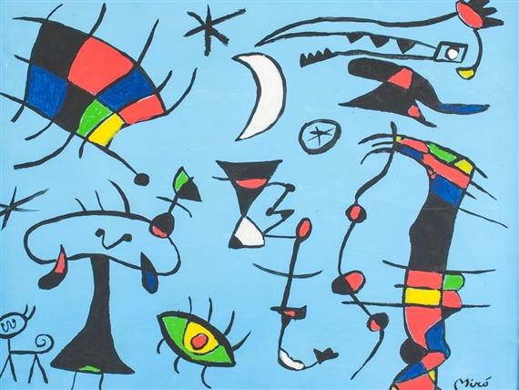 Joan Miró | Surrealist painting | MutualArt