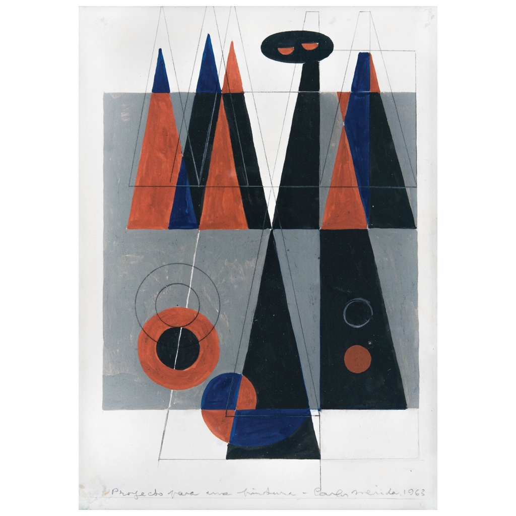 Carlos Mérida | Proyecto para una Pintura (1960) | MutualArt