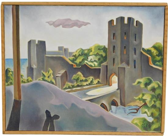 Henry Sage Goodwin | Visby Revisited (Walls viewed from Hangman's Hill ...