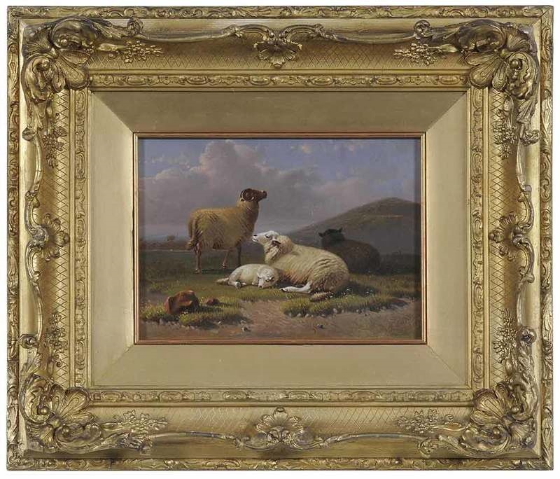 Arthur Fitzwilliam Tait | Sheep (1887) | MutualArt