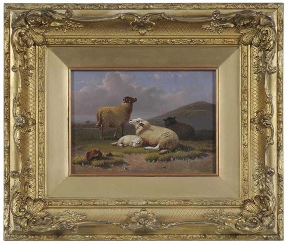 Arthur Fitzwilliam Tait | Sheep (1887) | MutualArt