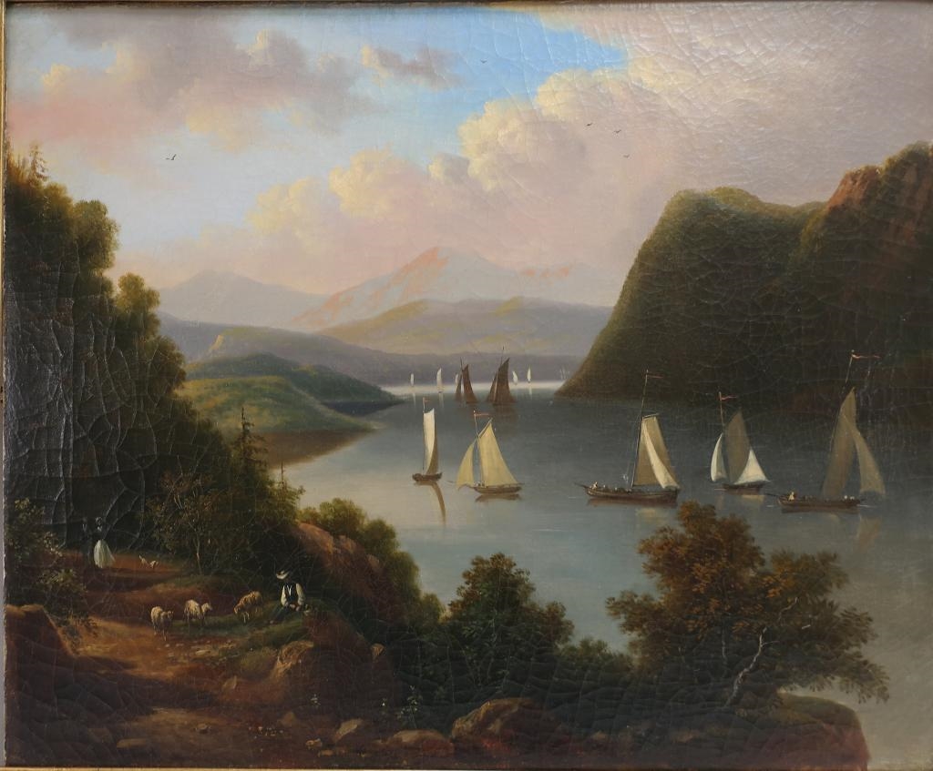 Victor de Grailly | View of the Hudson River Seen from Highland West | MutualArt