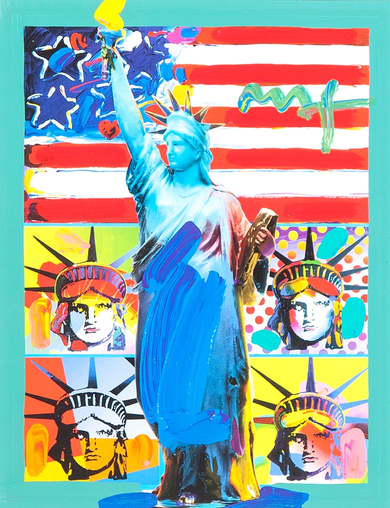 Peter Max | STATUE OF LIBERTY | MutualArt