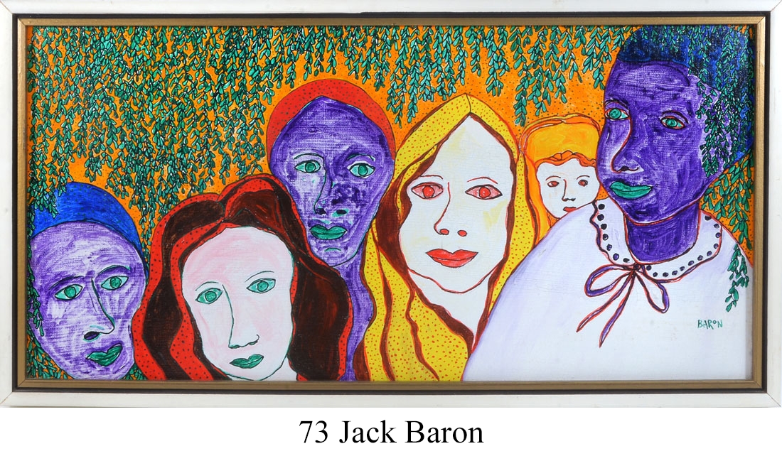 Jack Baron | Faces | MutualArt