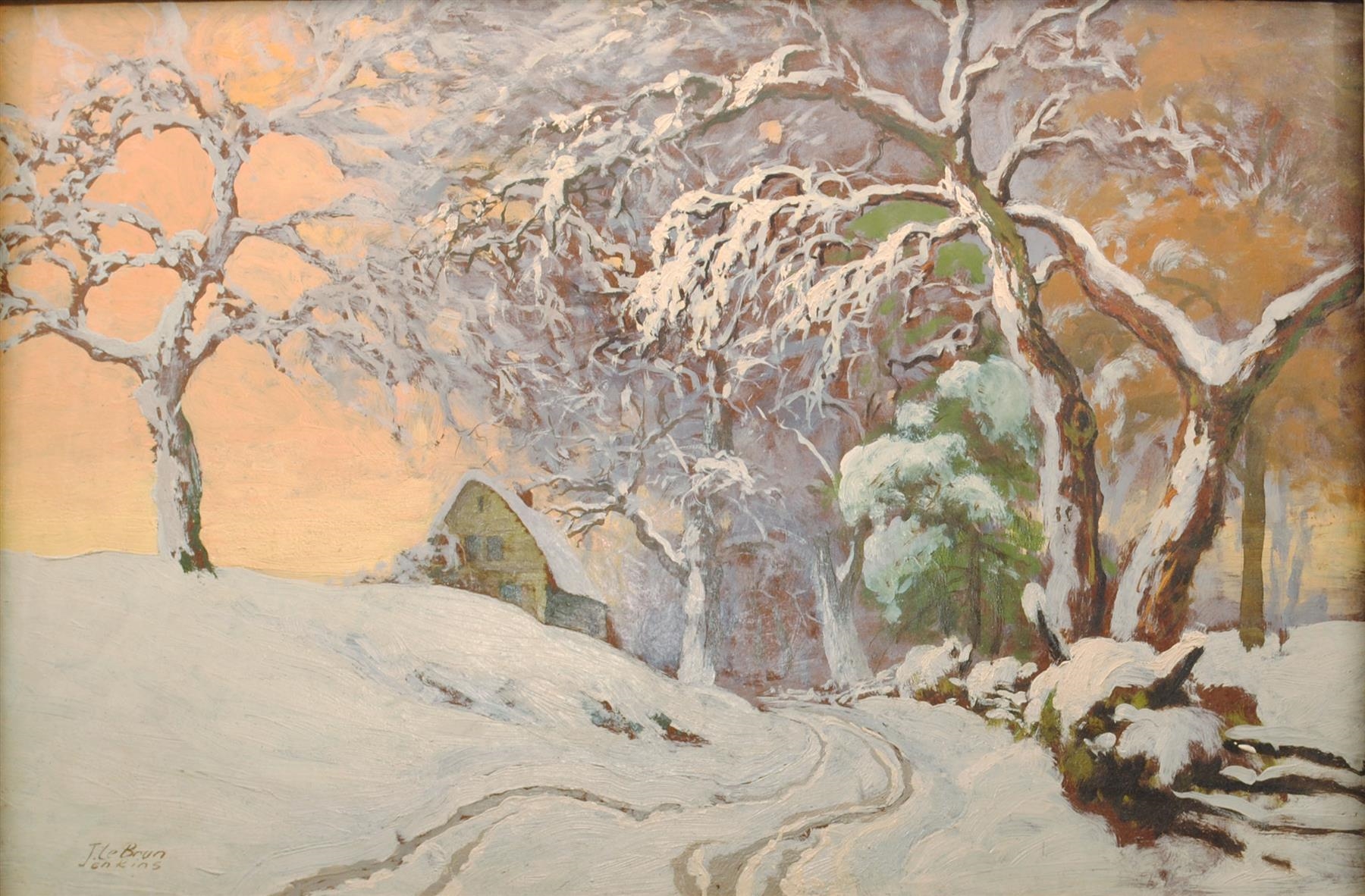 Lebrun Jenkins | WINTER LANDSCAPE | MutualArt