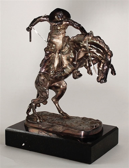 Charles L Wambold | Bronco Buster | MutualArt