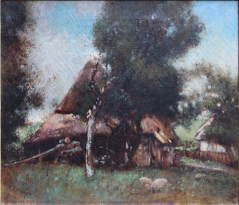 Harriet Osborne O'Hagan | Normandy Farm (1891) | MutualArt