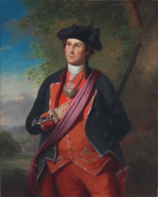 Charles Willson Peale | Portrait of George Washington as a Colonel of ...