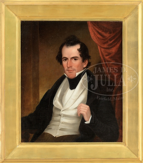 George Cooke | PORTRAIT OF COLONEL EDWARD A. CABELL (1820 - 1830 ...