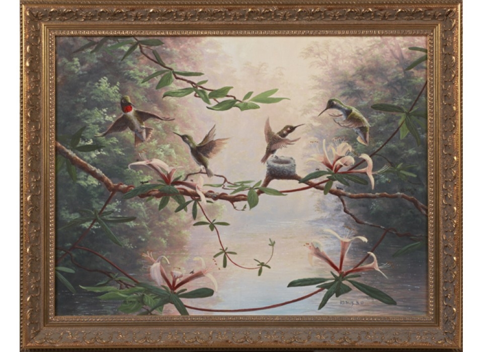 Richard Christopher Davis | Hummingbirds (1996) | MutualArt