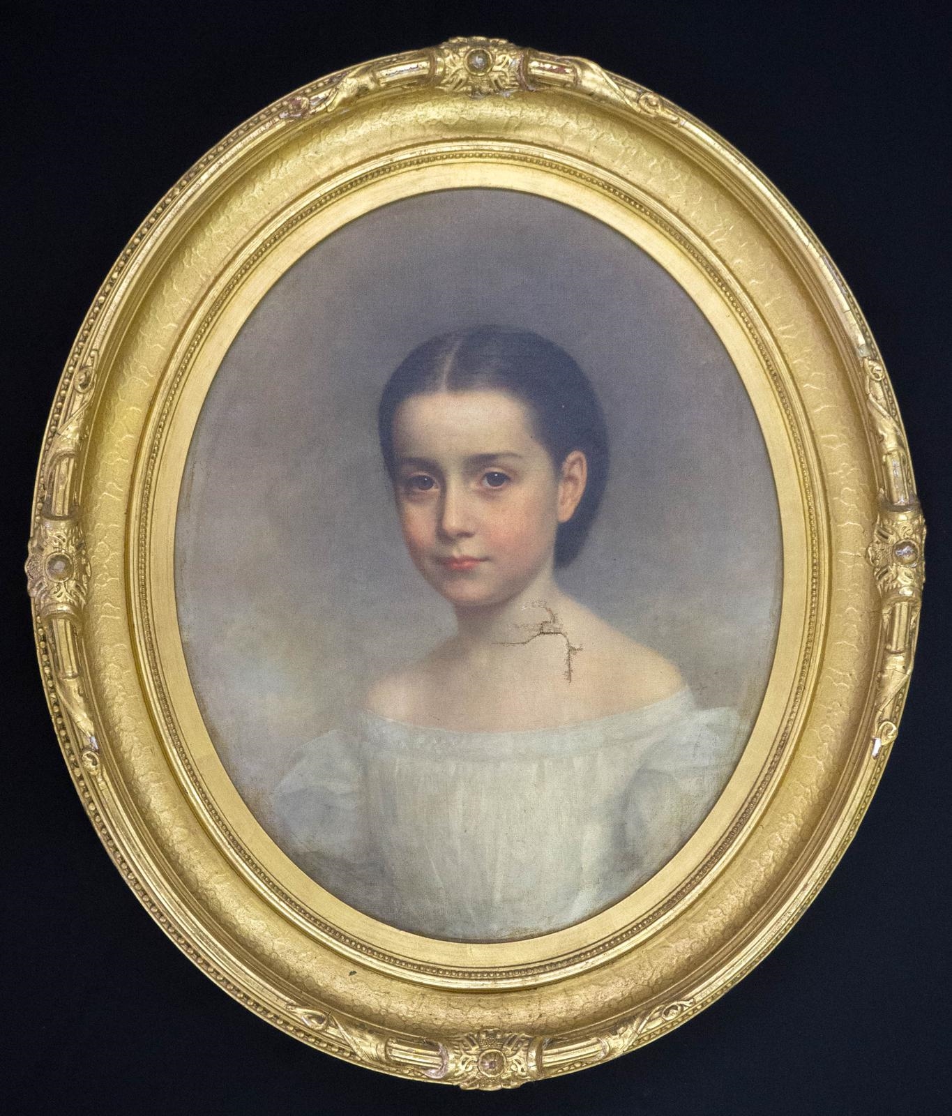 James Henry Beard | Portrait of a Young Girl from the Alcott Family ...