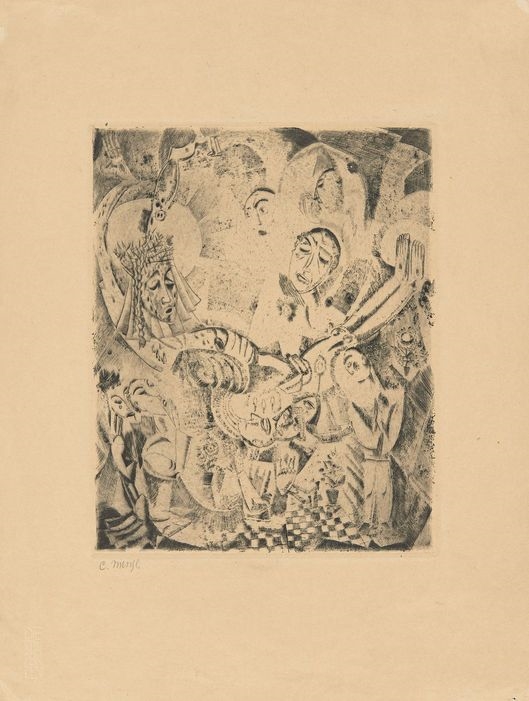 Carlo Mense | Karfreitag (1919) | MutualArt