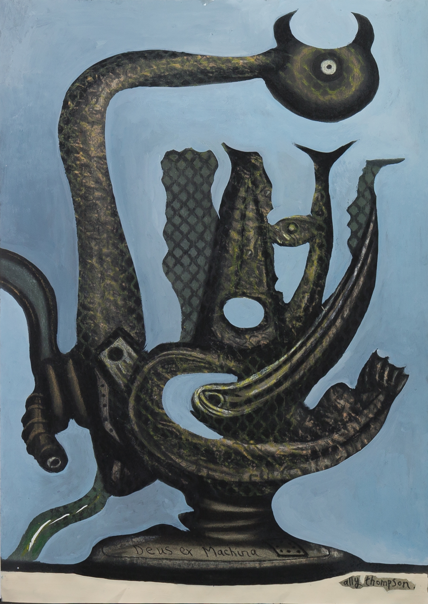 Ally Thompson | DEUS EX MACHINA | MutualArt