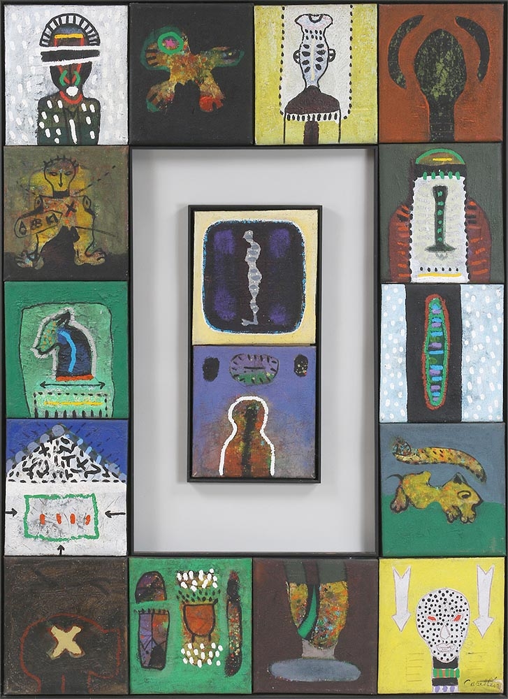 Tony Capellán | Two Parts: Figural mosaic | MutualArt