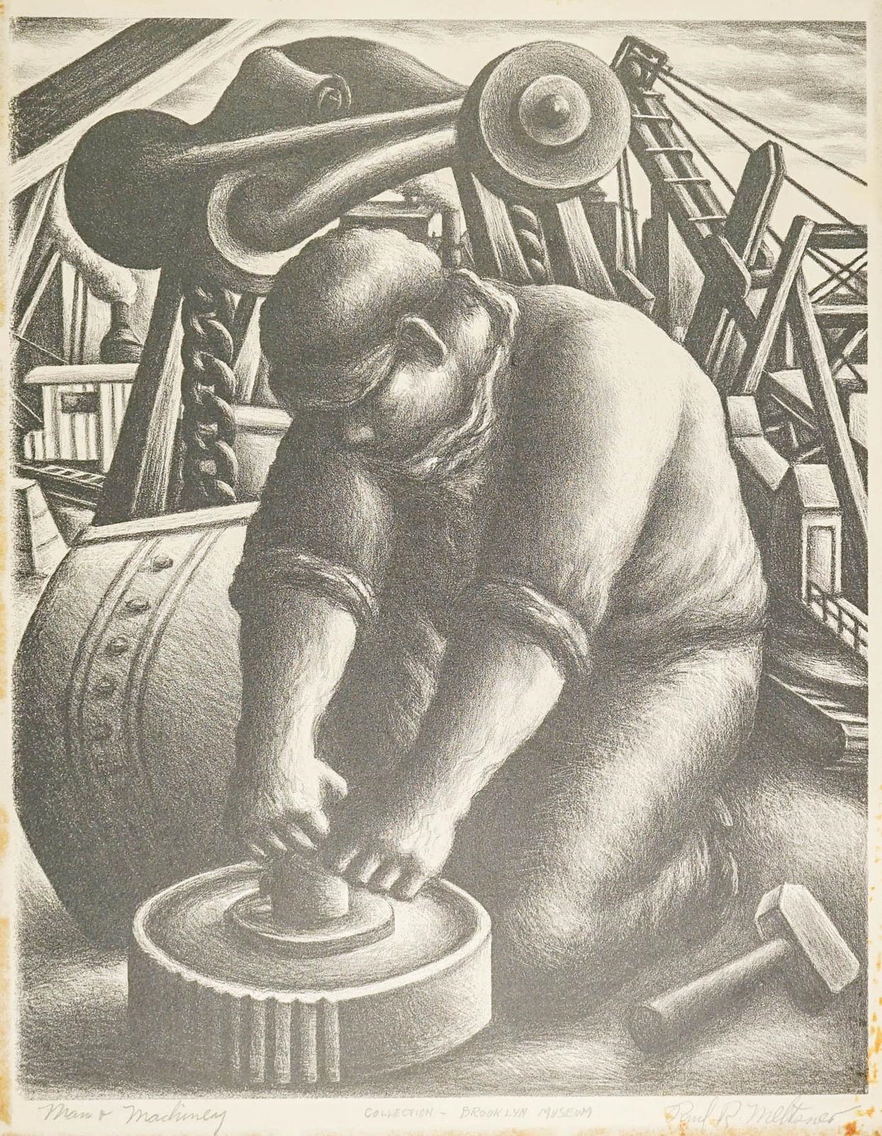 Paul Raphael Meltsner | Man + Machinery | MutualArt