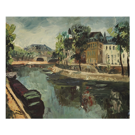 Yves Andre Moleux | La seine | MutualArt