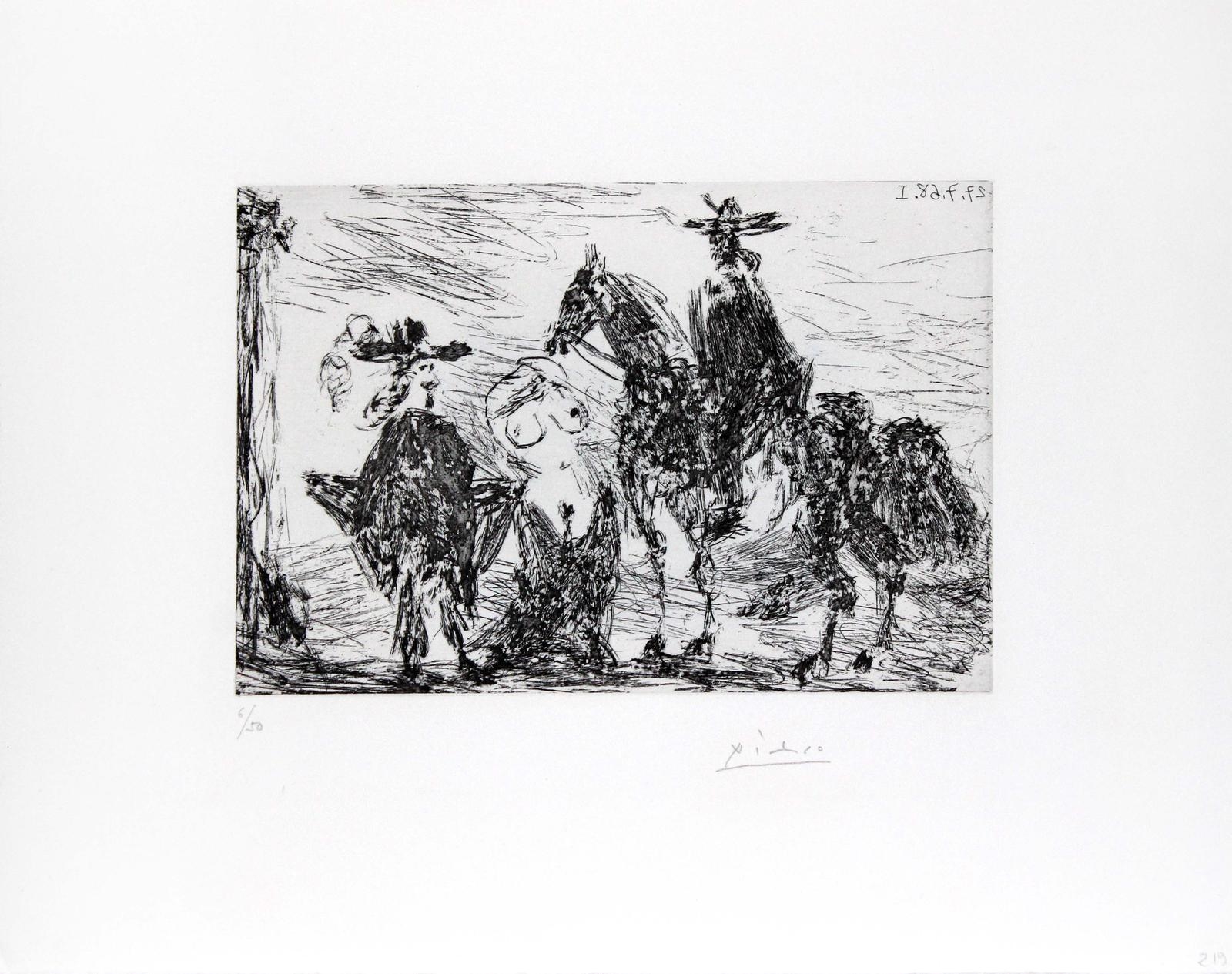 Pablo Picasso | 16-4-67 (1967) | MutualArt