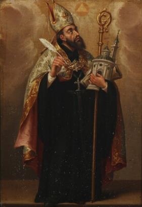Spanish School, 19th Century | Saint Leander of Seville | MutualArt