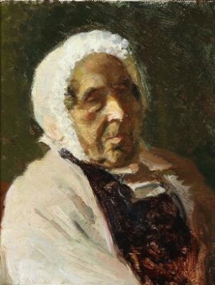 Julius Paulsen | Portrait of Ida Marie Allen (1895) | MutualArt