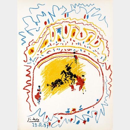 Pablo Picasso | The Little Bullfight (1957) | MutualArt