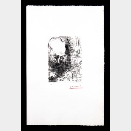 Pablo Picasso | Portrait de Max Jacob (1956) | MutualArt