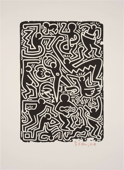 Artworks of Keith Haring (American, 1958 - 1990)