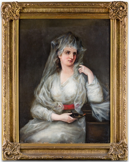 Angelica Kauffmann | Porträt einer Dame als Vestalin | MutualArt