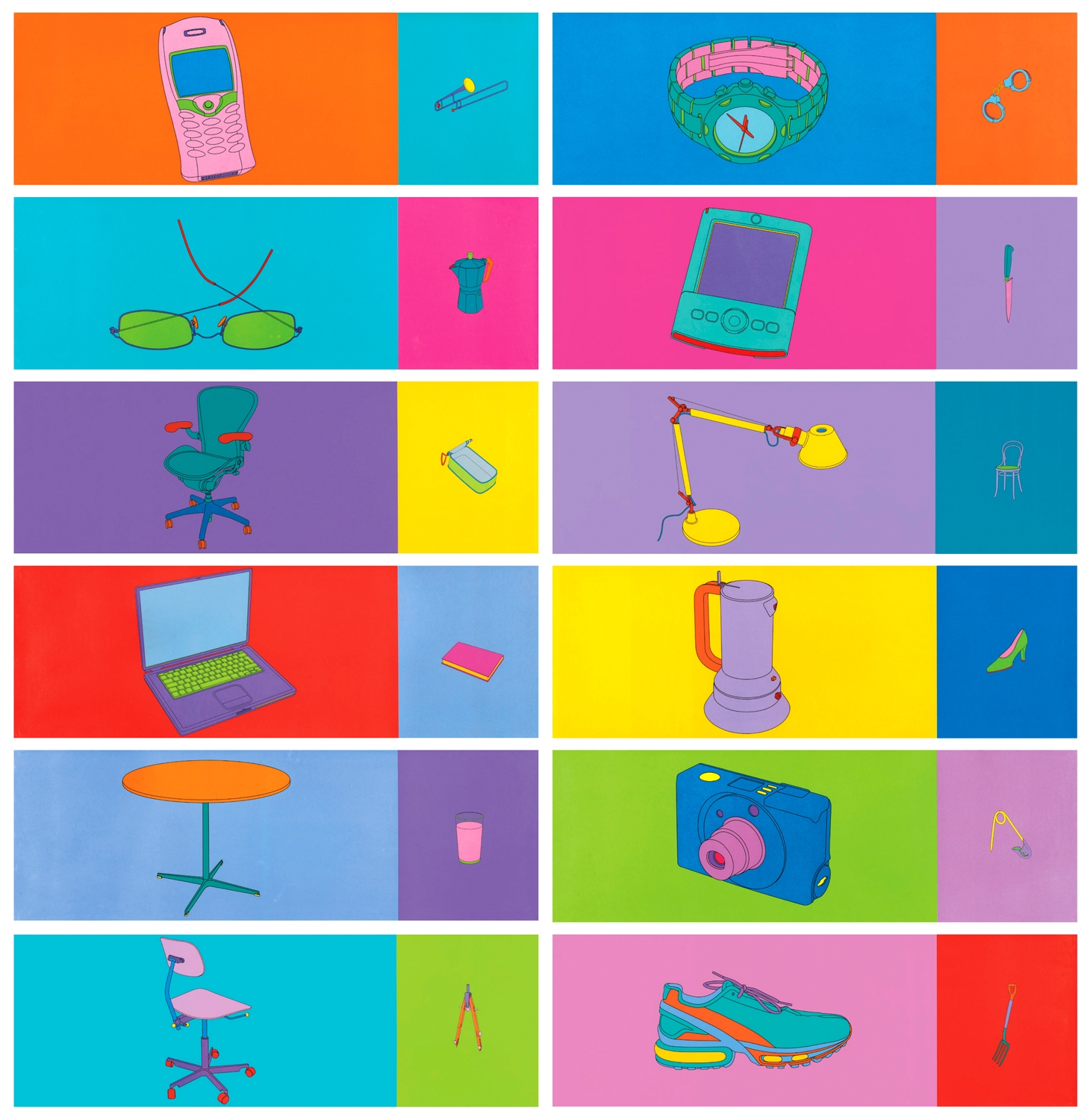 Michael Craig-Martin | Folio (2004) | MutualArt