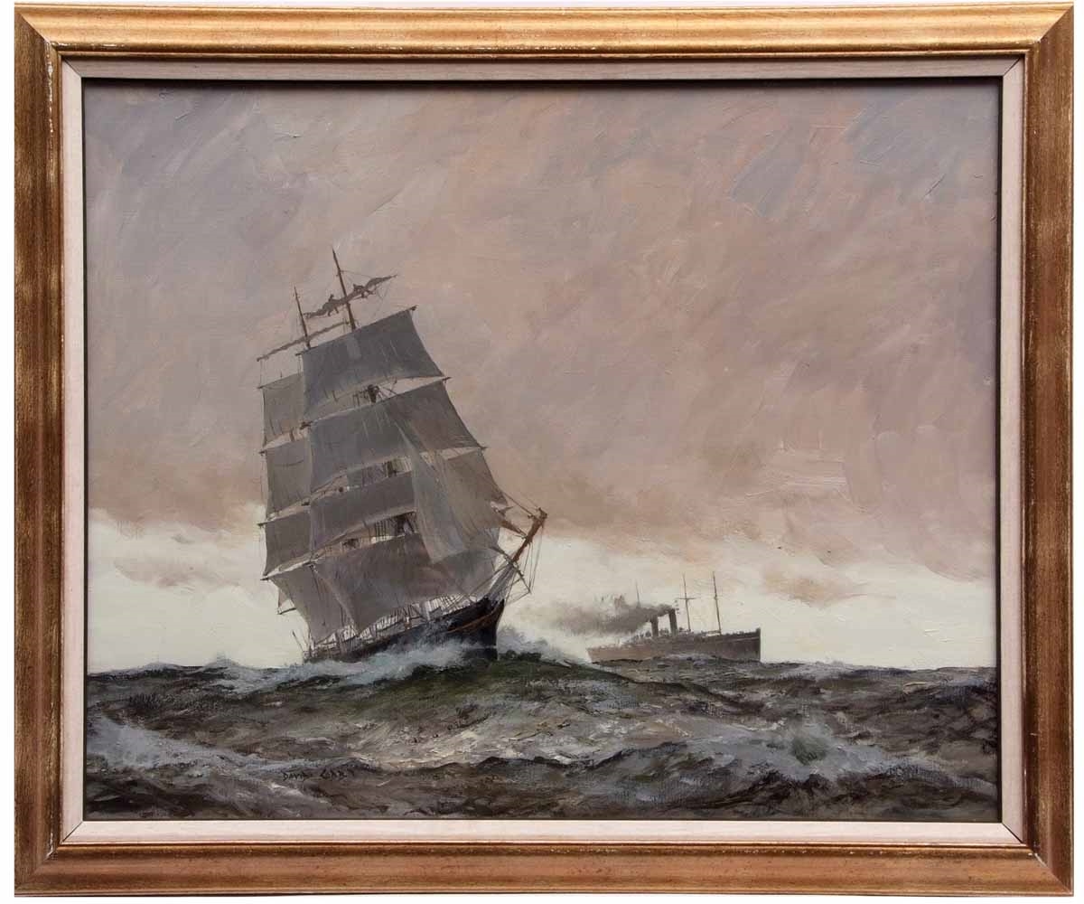 David Cobb | Cutty Sark’s Win Over SS Britannia | MutualArt