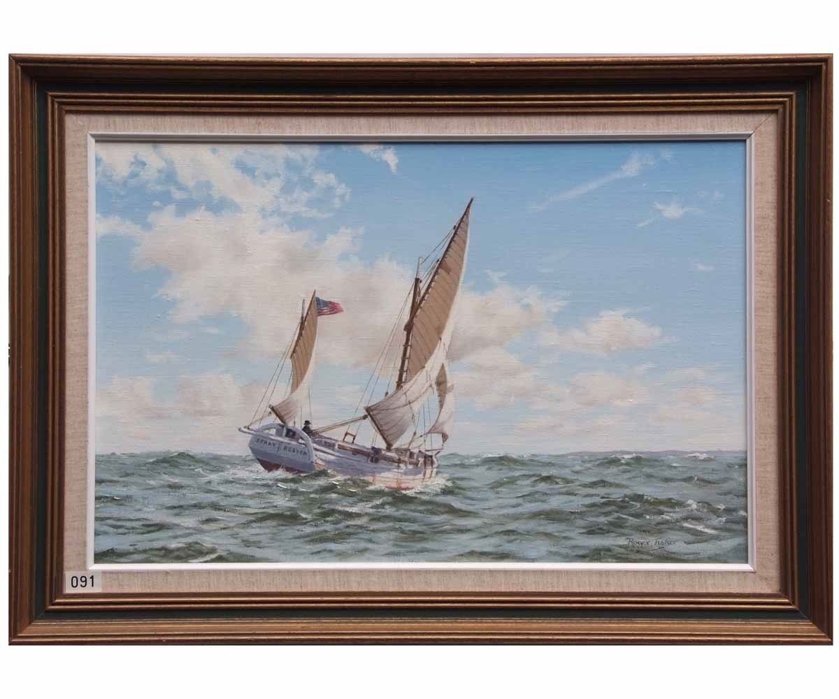 Roger Roland Sutton Fisher | Slocum’s Spray Making Her Landfall | MutualArt