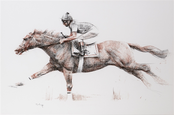 Peter Curling | HORSE AND RIDER | MutualArt