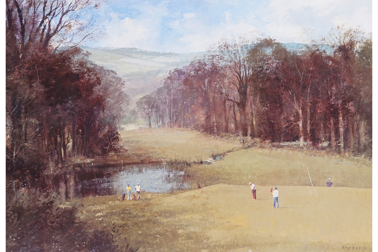 Roy Perry | Golfing | MutualArt