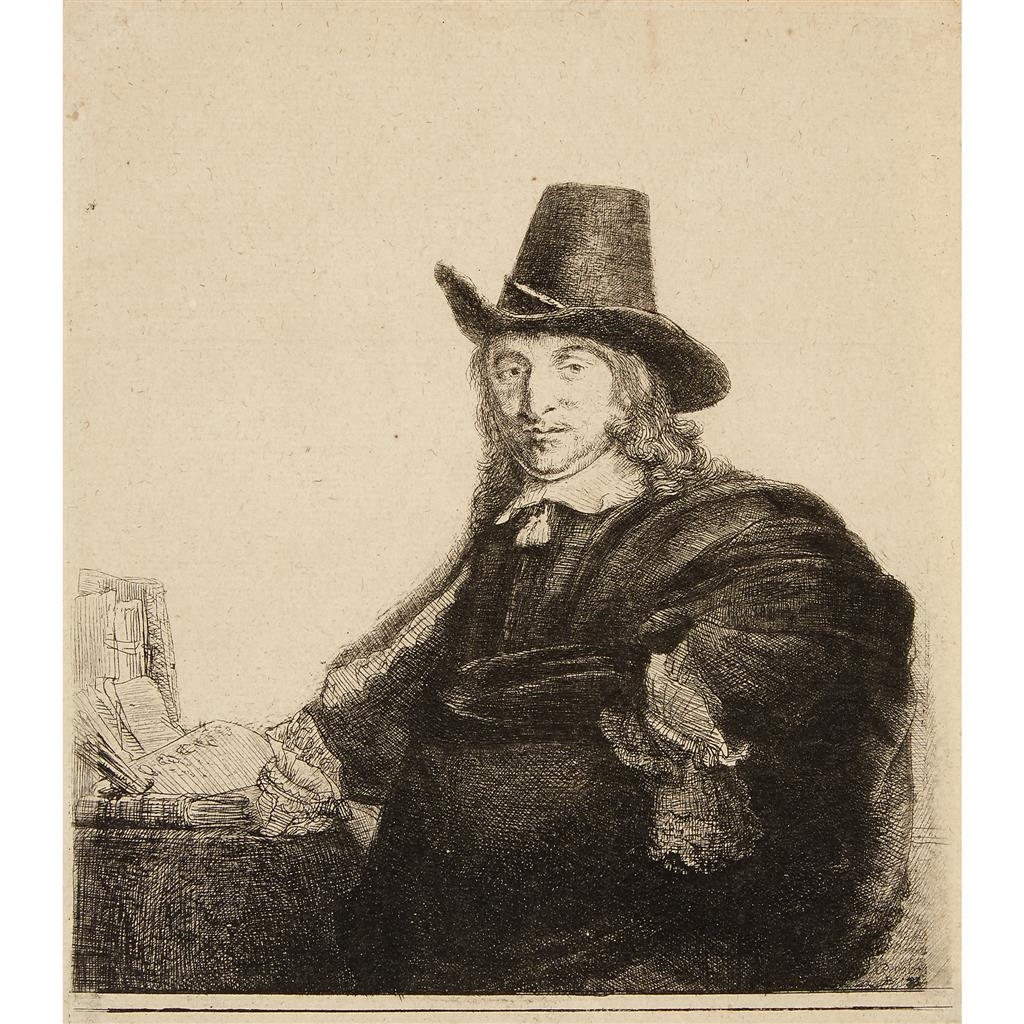Rembrandt van Rijn | JAN ASSELYN, PAINTER (Circa 1646) | MutualArt