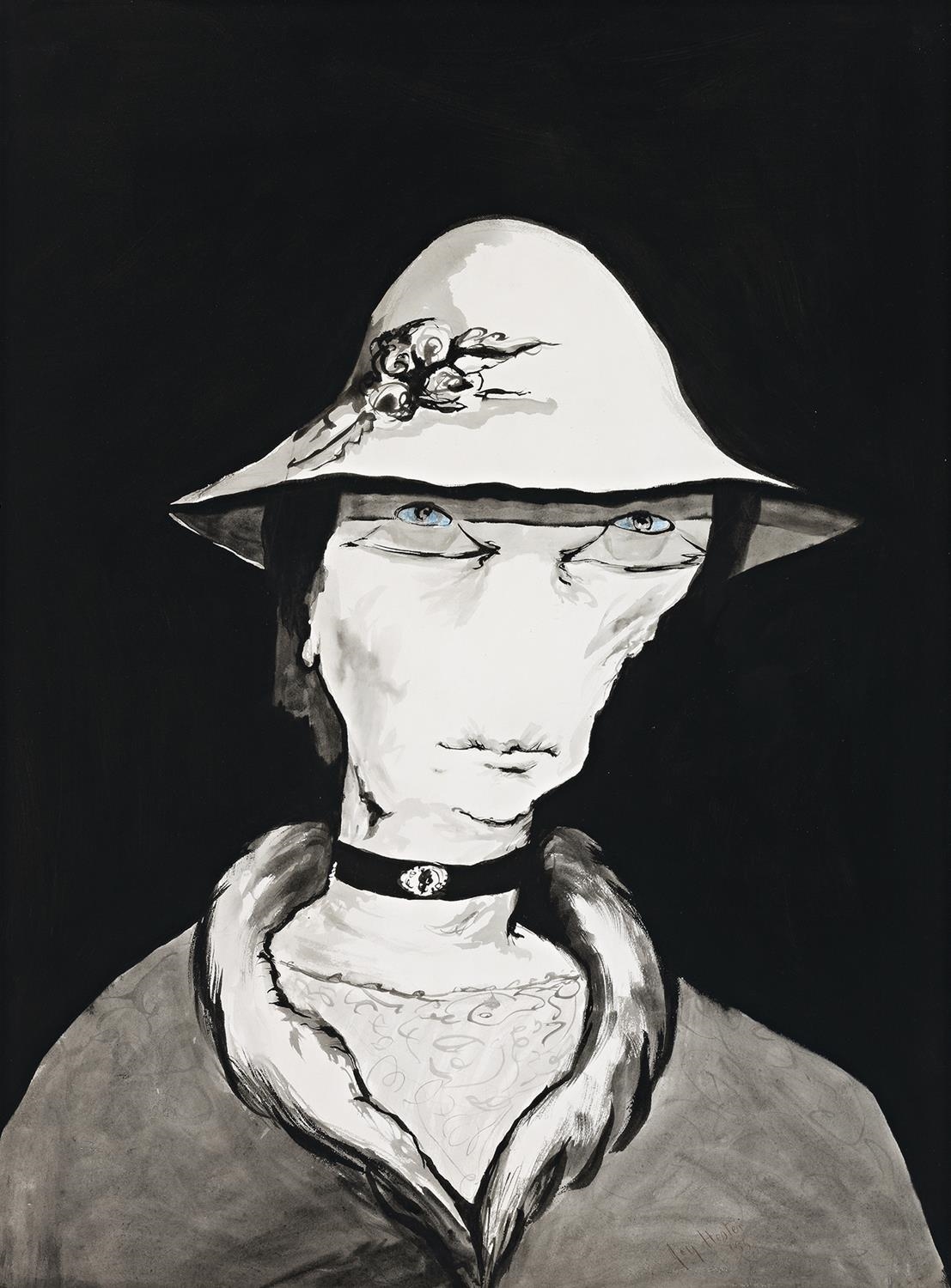 Joy Hester | Old Woman (1955) | MutualArt