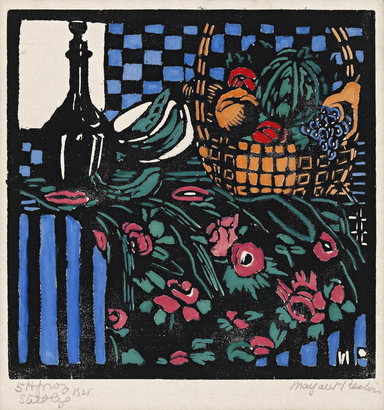 Margaret Preston | NSW Orchids (1925) | MutualArt