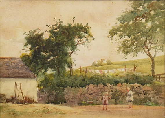 Tom Paterson | CHILDREN PLAYING | MutualArt